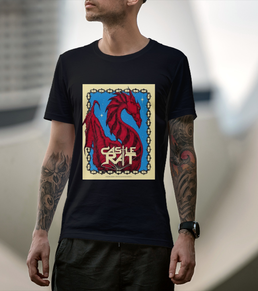 Castle Rat Sword Dragon LuckyFes'26 Babymetal Quick Dry 15 T-Shirt