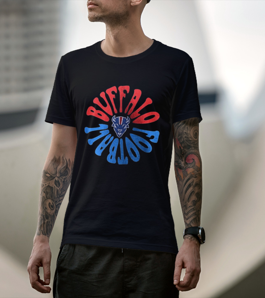 Buffalo Bills Football Yesterday Today Tomorrow Forever No Matter What Diamond Heart T-Shirt