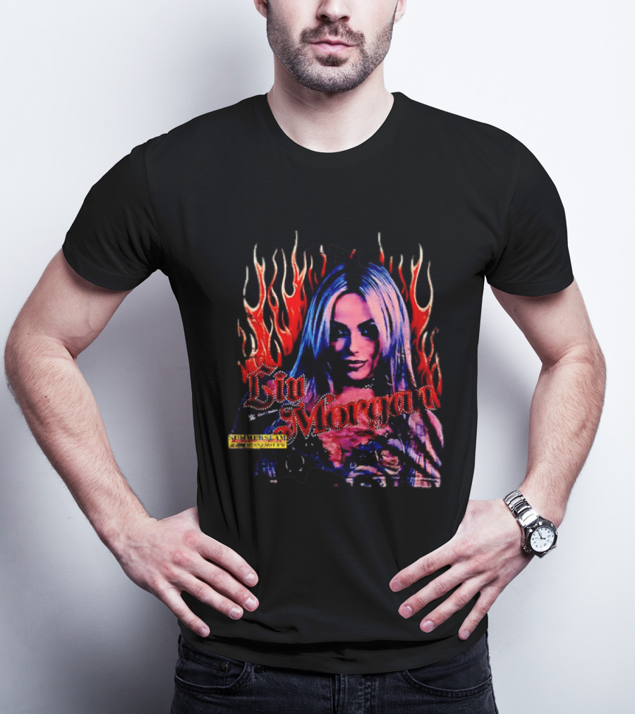 Liv Morgan WWE SummerSlam Minnesota Flames Wrestling T-Shirt