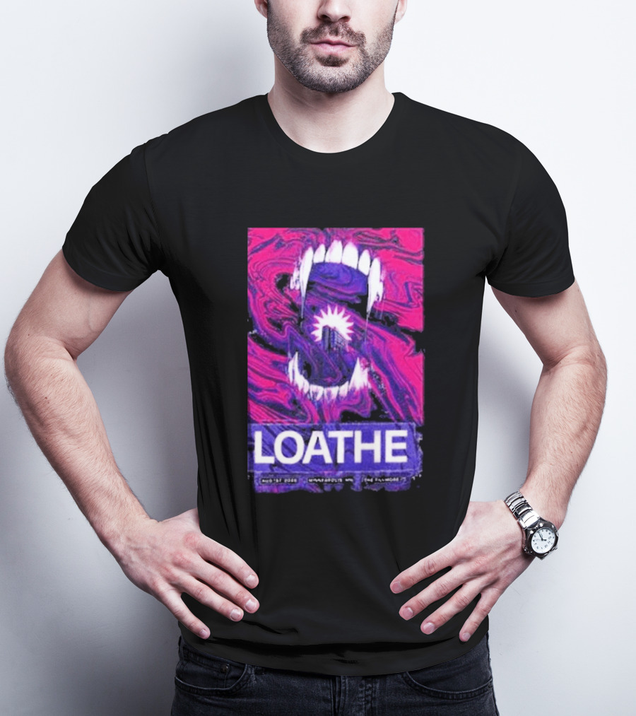 Loathe Band Live At The Fillmore Minneapolis MN August 1 2026 Concert T-Shirt