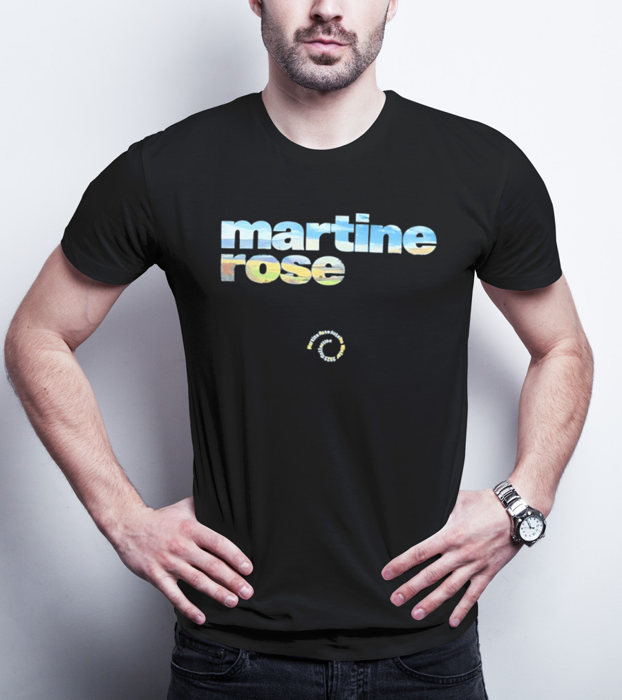 Martine Rose Autumn Winter 2021 Collection Sky Landscape Spiral T-Shirt