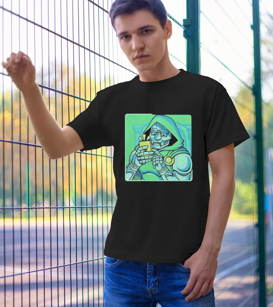 Doctor Doom Marvel Villain Doom Scroll Of Doom T-Shirt