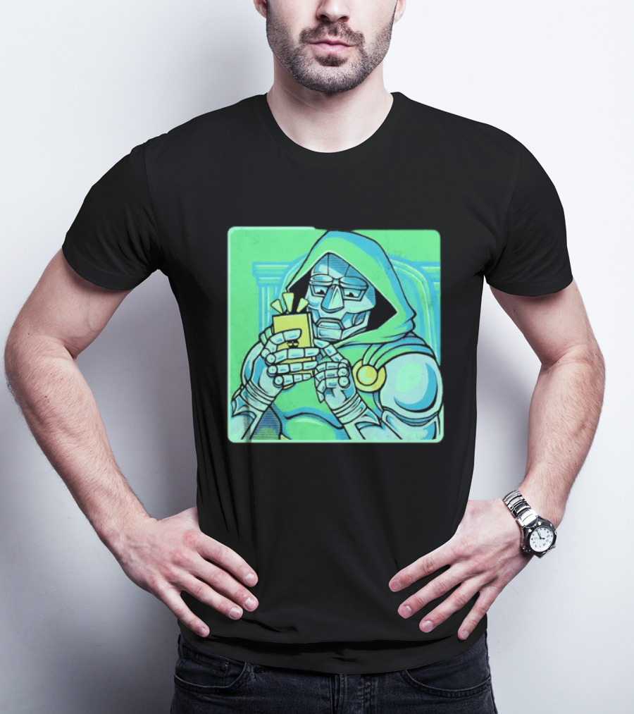 Doctor Doom Marvel Villain Doom Scroll Of Doom T-Shirt