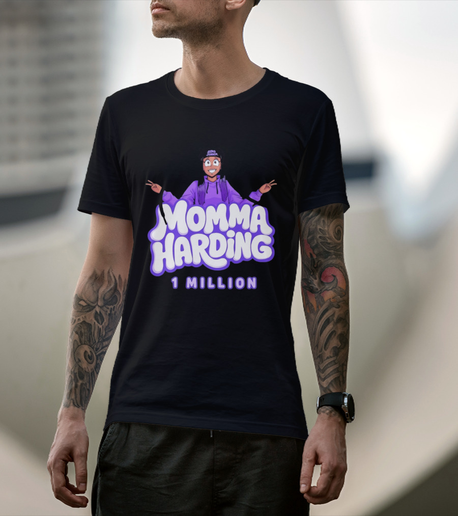 Momma Harding Stay Sober 1 Million Content Creator Celebration T-Shirt