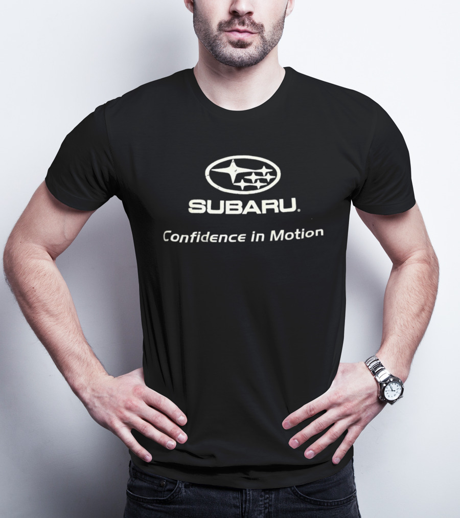 Subaru Confidence In Motion Car Brand T-Shirt