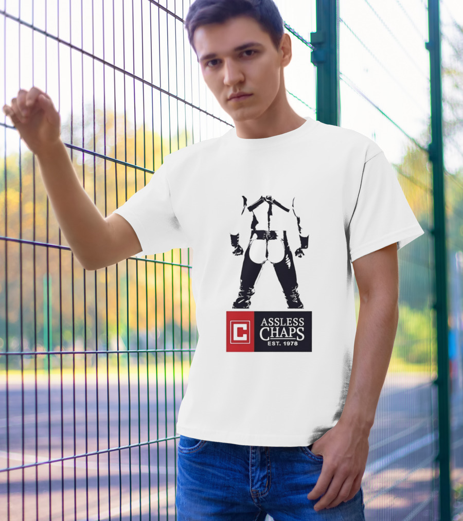 Assless Chaps Est 1978 Western Wear Biker Fashion T-Shirt