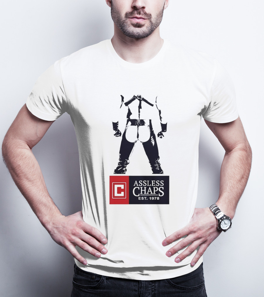 Assless Chaps Est 1978 Western Wear Biker Fashion T-Shirt