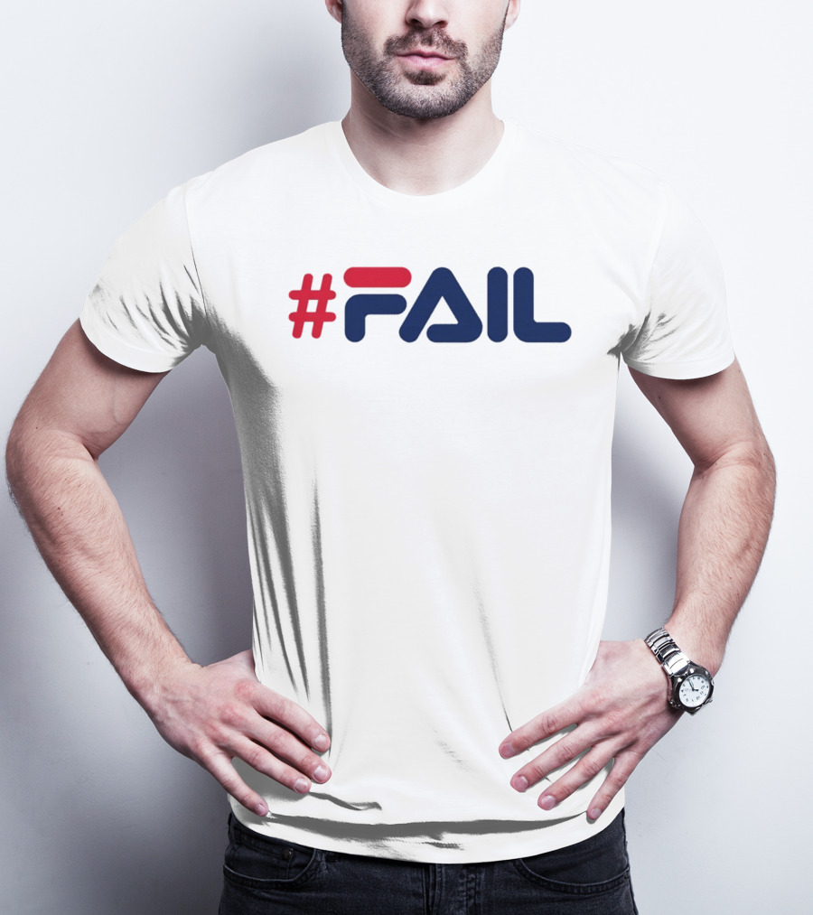 #FAIL Hashtag Bold Modern T-Shirt