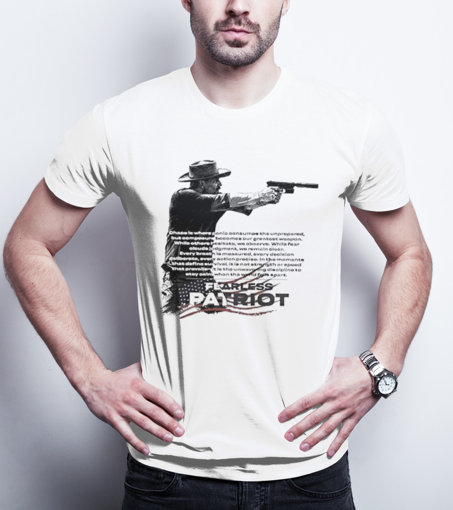 Jordan Salinas Fearless Patriot Hero T-Shirt