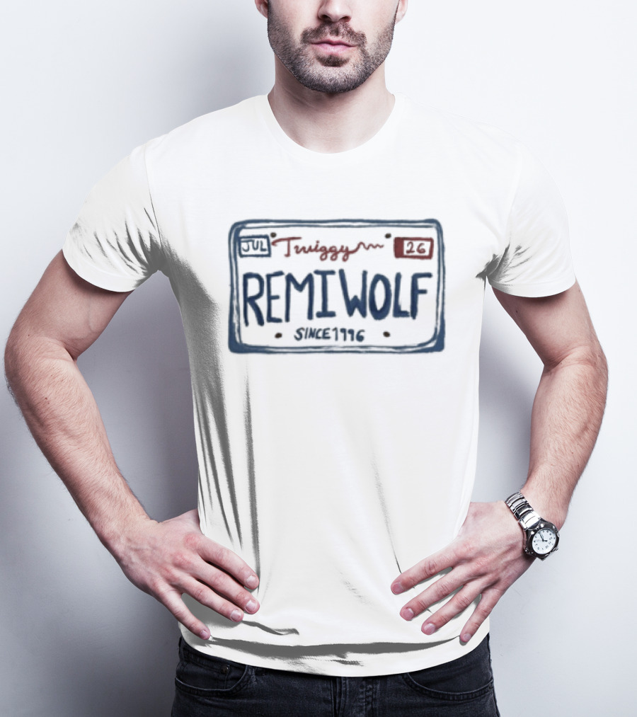 Remi Wolf Store License Plate December Twirl 227 California 2023 T-Shirt