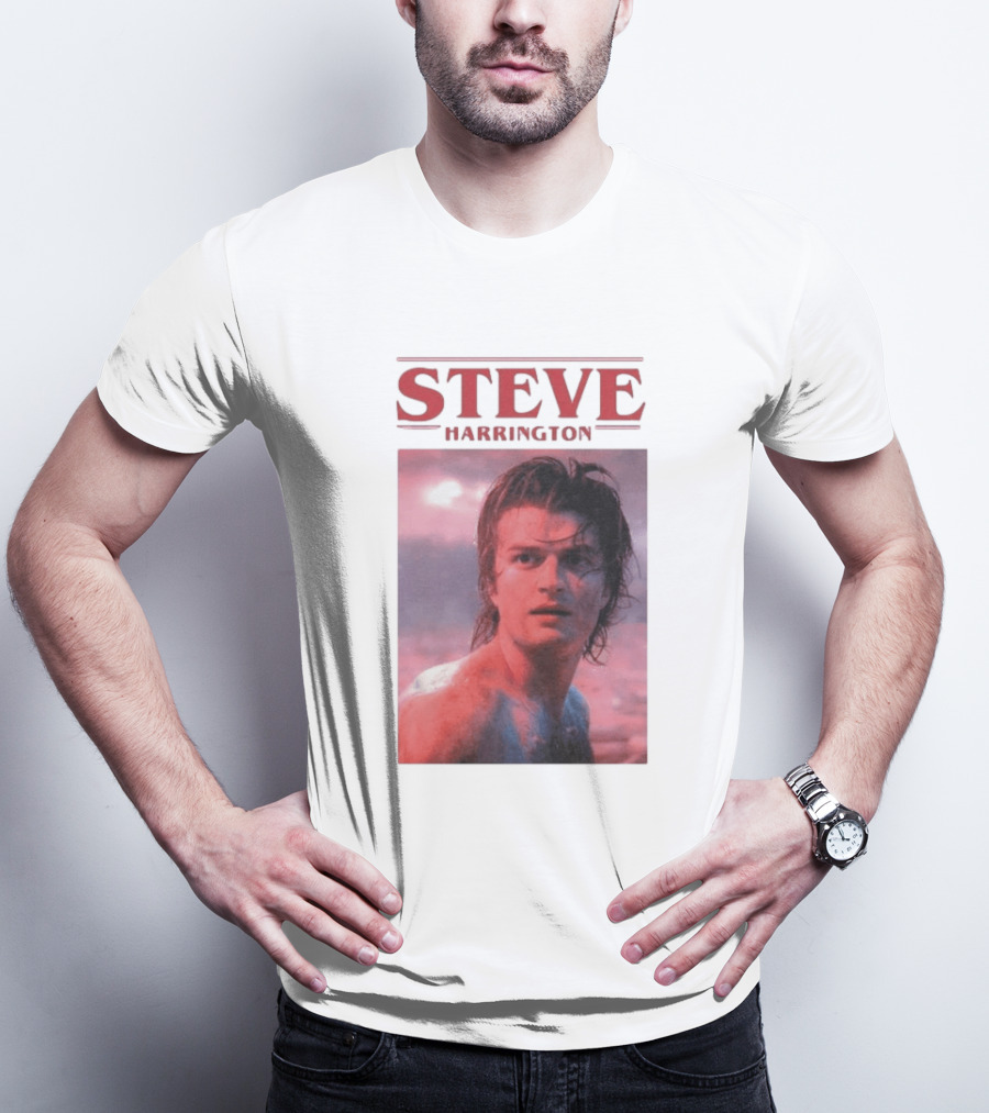 Steve Harrington Vintage Aesthetic Stranger Things Joe Keery T-Shirt