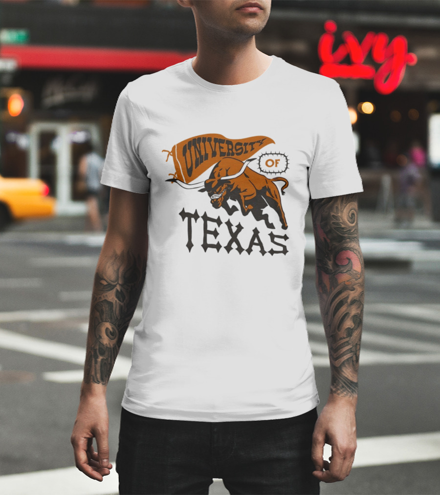 University Of Texas Longhorn Bevo Bull T-Shirt