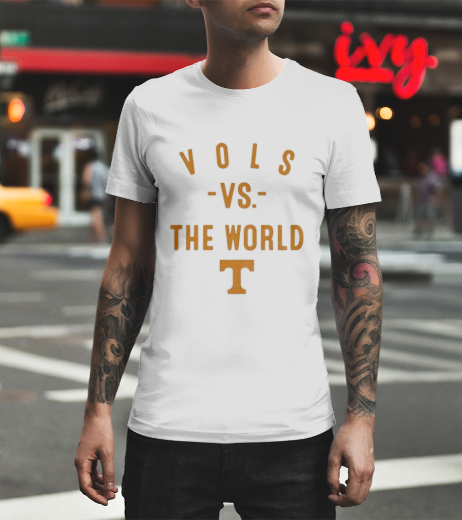 Vols Vs The World 2026 Football T-Shirt