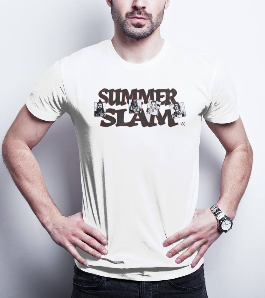 WWE SummerSlam 2026 Wrestling Event Superstars T-Shirt
