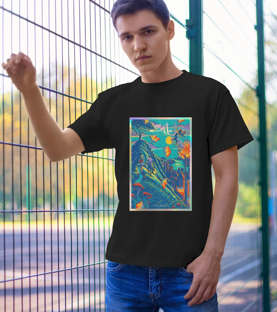 311 New Heights 2026 Fairy Cityscape Guitar Walk T-Shirt