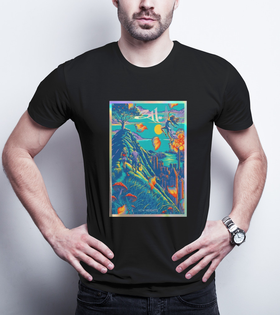 311 New Heights 2026 Fairy Cityscape Guitar Walk T-Shirt