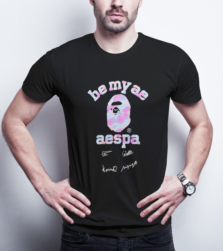 Be My Ae Aespa Karina Giselle K Pop T-Shirt