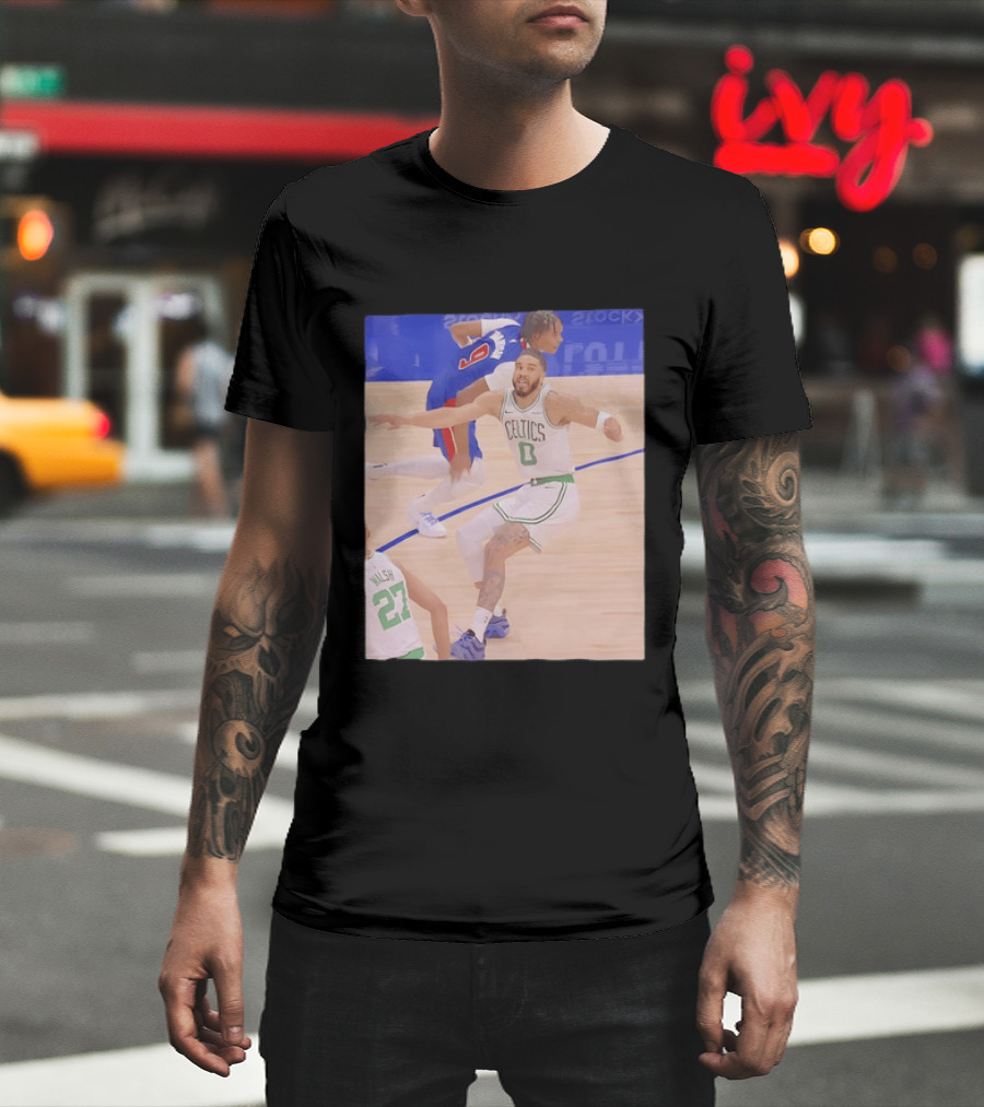 Jayson Tatum Celtics Basketball Vs Thompson And Walsh NBA T-Shirt