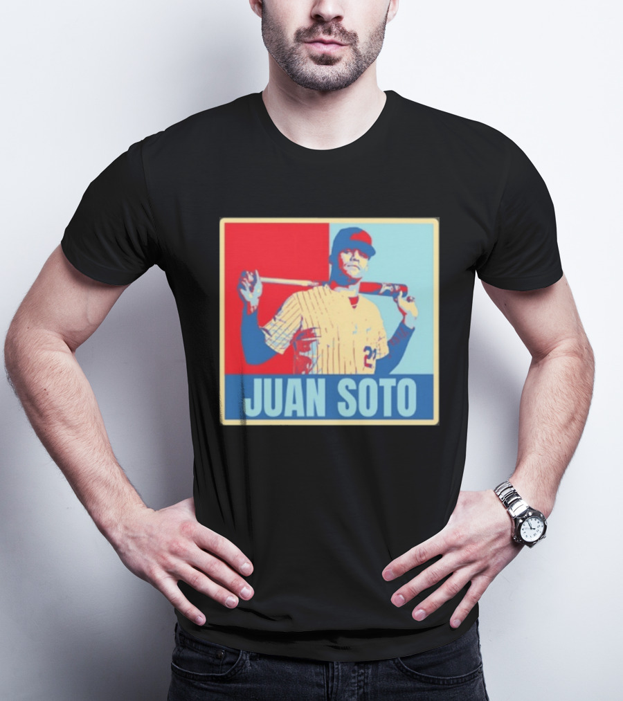 Juan Soto Mets Red Blue T-Shirt