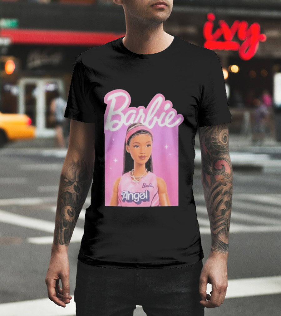 Barbie Angel Basketball Doll T-Shirt