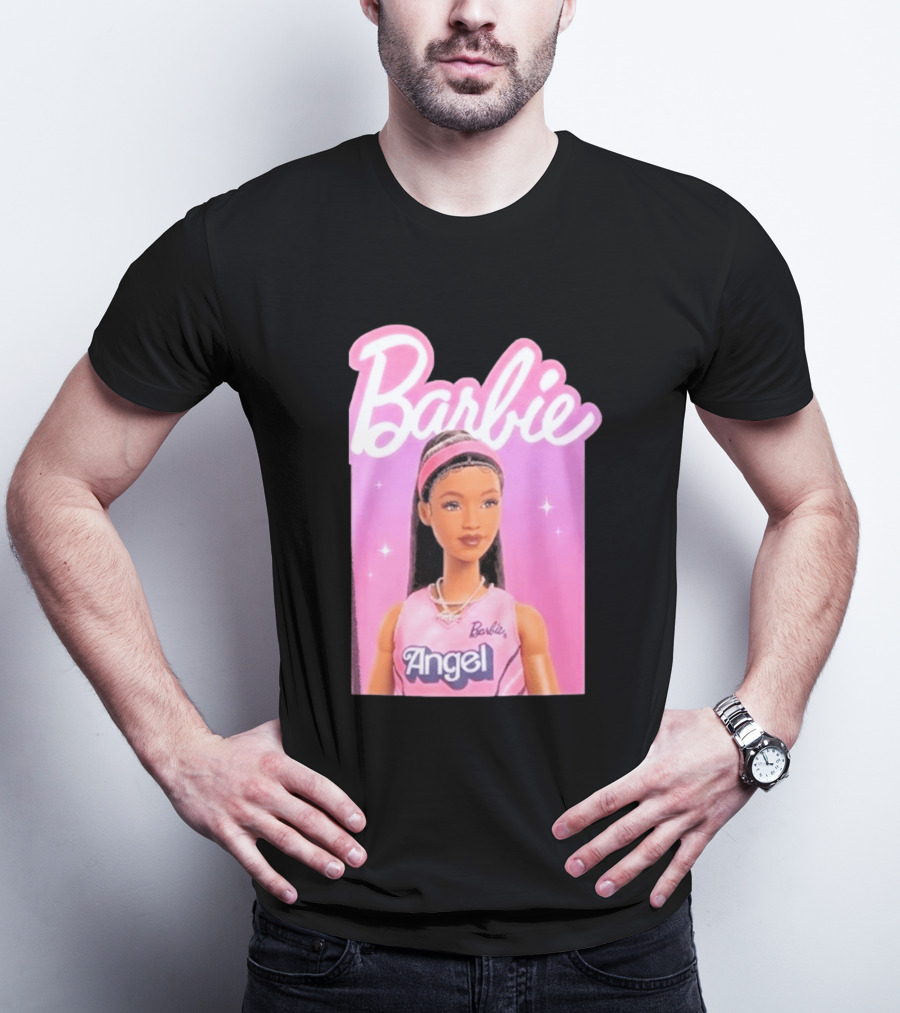 Barbie Angel Basketball Doll T-Shirt