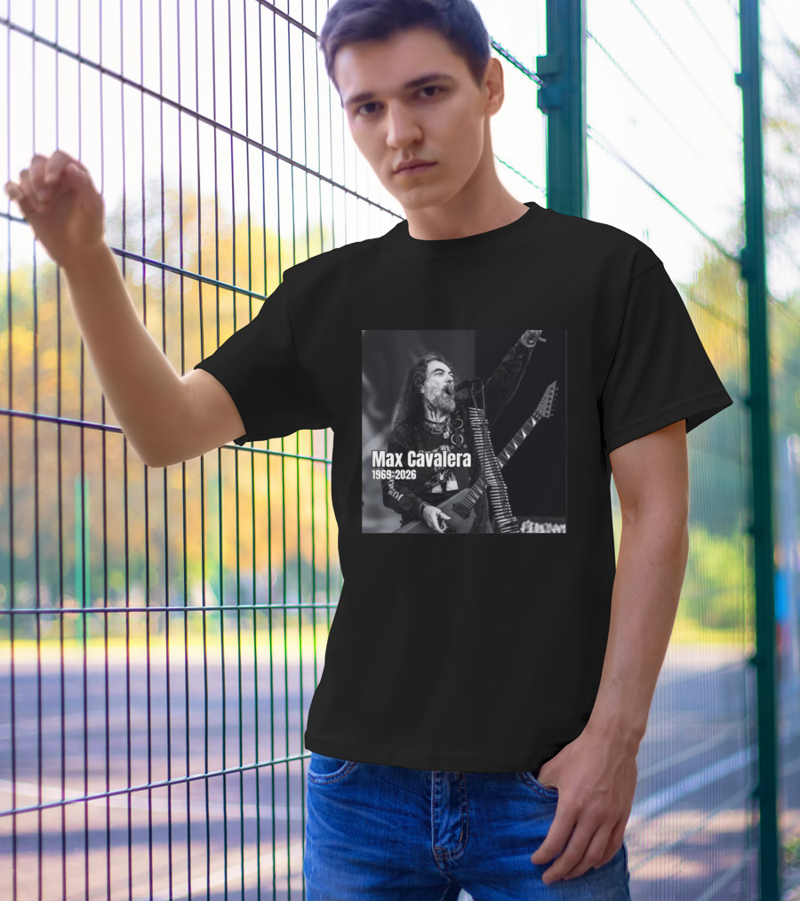 Max Cavalera 1969 2026 Heavy Metal Icon Performance T-Shirt