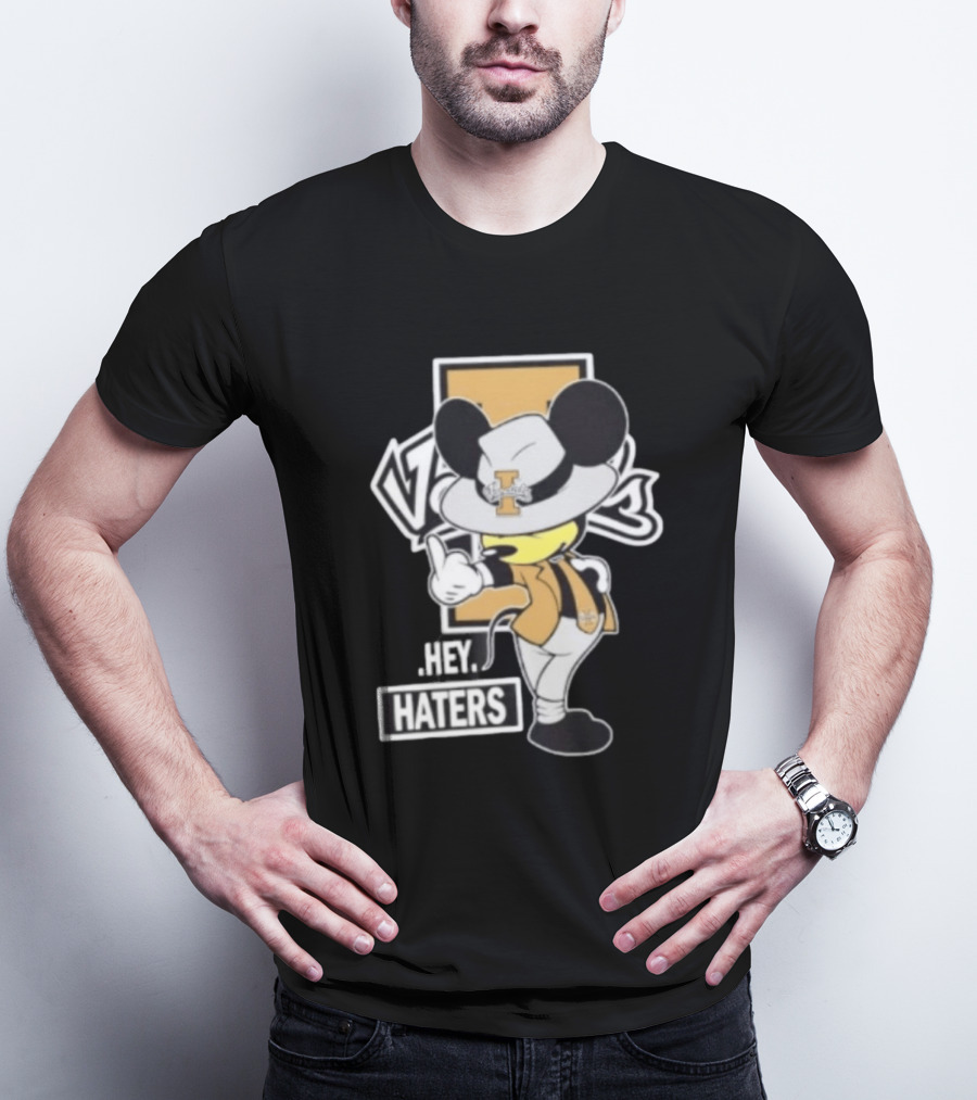 Idaho Vandals Football Mickey Hey Haters T-Shirt