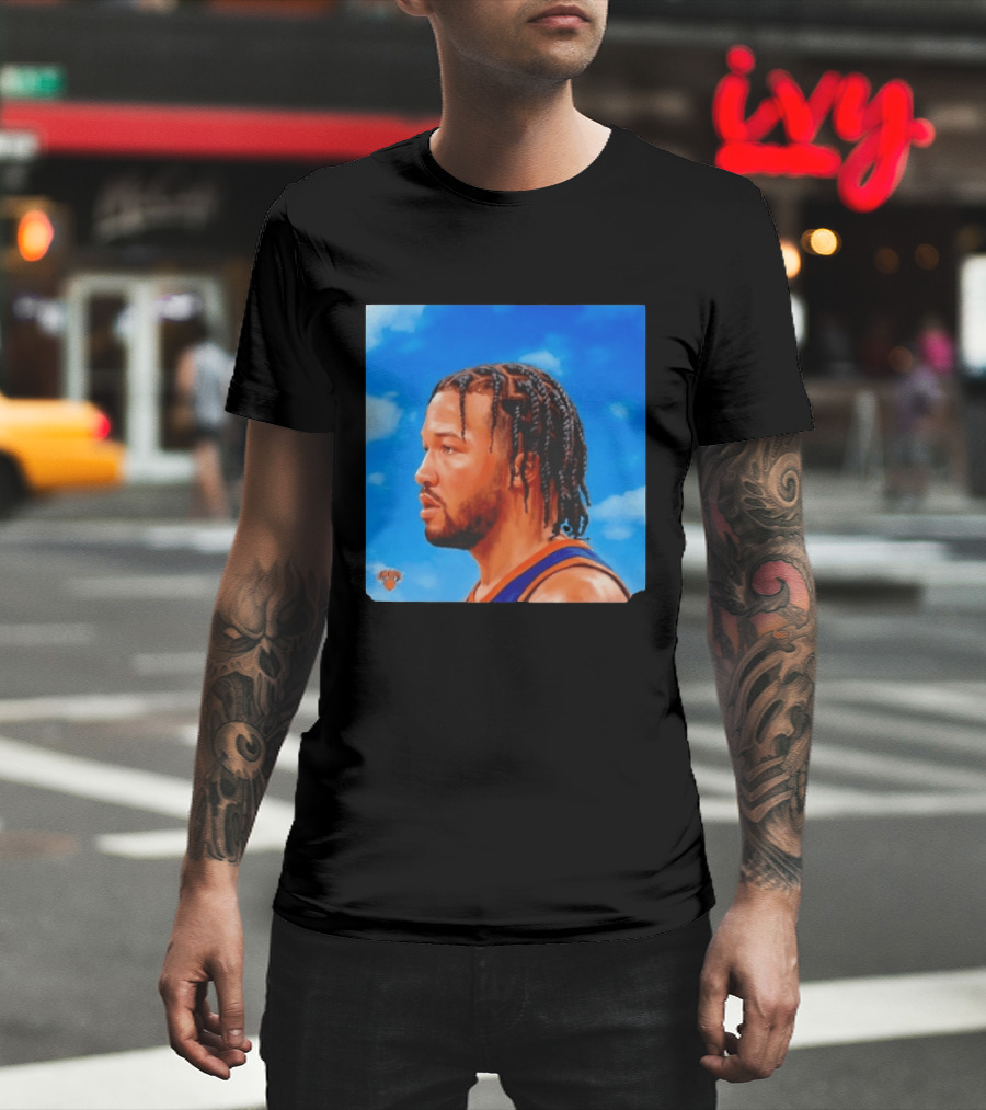New York Knicks Jalen Brunson Nothing Was The Same Clouds Braids T-Shirt