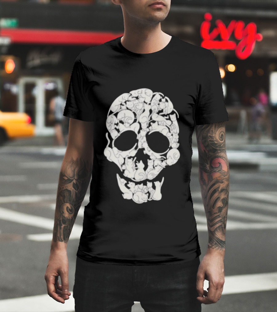 Original Cats Skull Tobe Fonseca Kittens T-Shirt