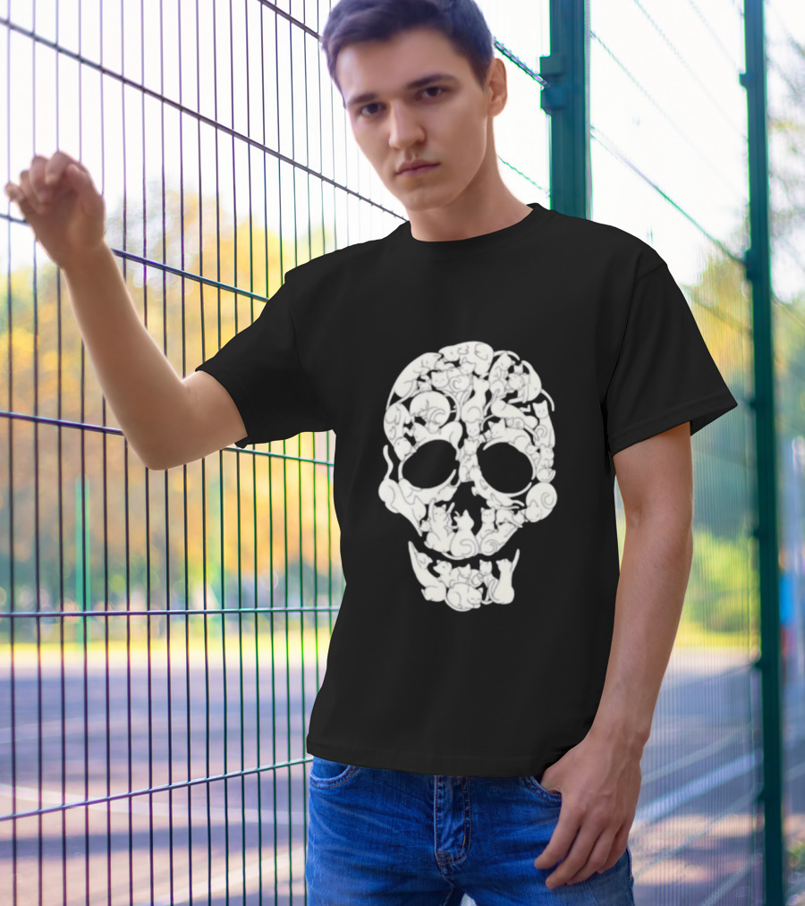 Original Cats Skull Tobe Fonseca Kittens T-Shirt