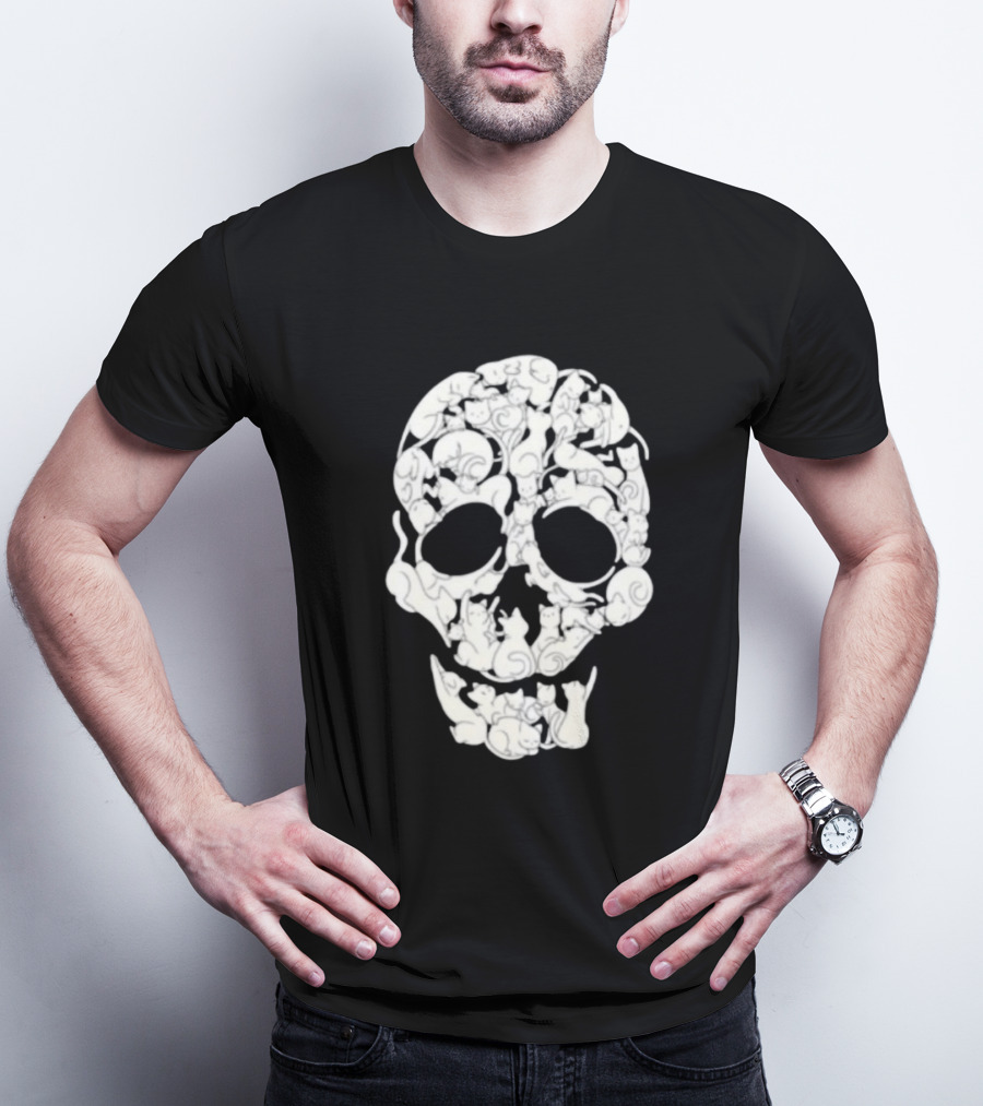 Original Cats Skull Tobe Fonseca Kittens T-Shirt