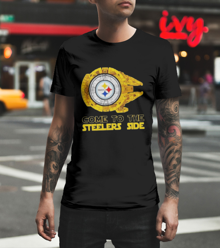 Original Star Wars Pittsburgh Steelers Come To The Steelers Side T-Shirt
