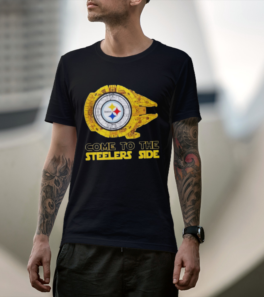 Original Star Wars Pittsburgh Steelers Come To The Steelers Side T-Shirt