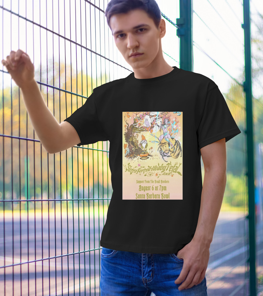 Sierra Ferrell Heavy Petal Tour Brudi Brothers Support August 6 Santa Barbara Bowl T-Shirt