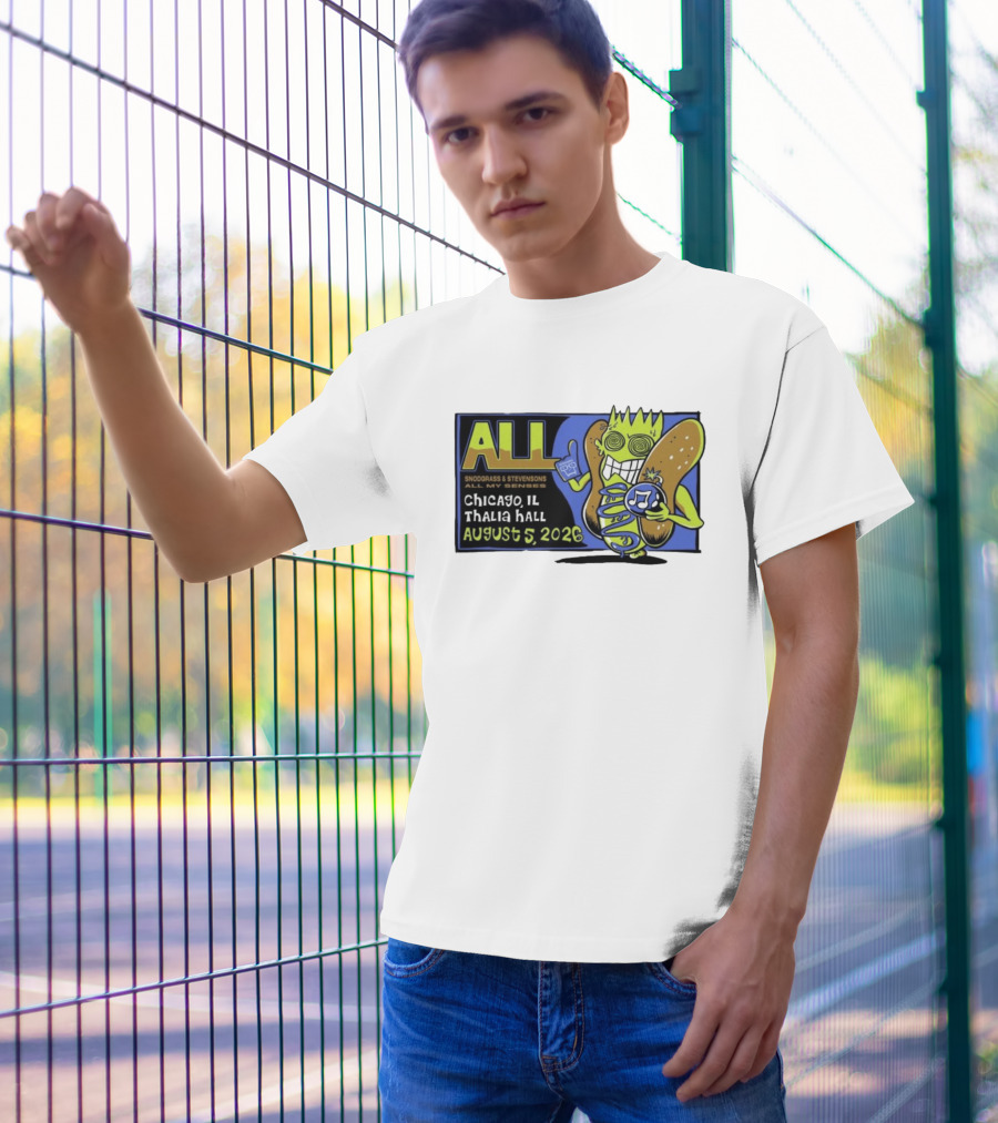 ALL Snodgrass Stevensons Chicago Thalia Hall August 5 2026 T-Shirt