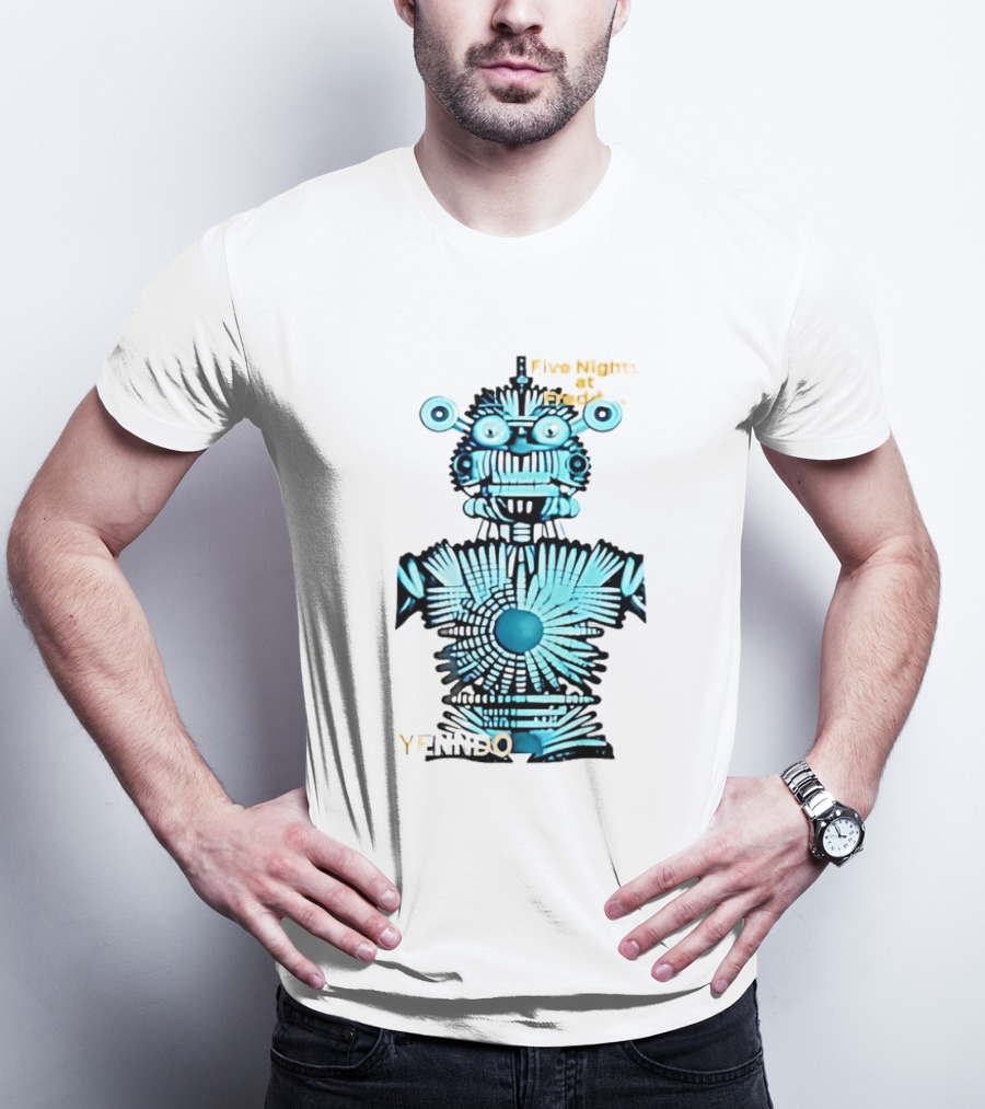 Five Nights At Freddy's Sister Location Yenndo Character Minimalist T-Shirt