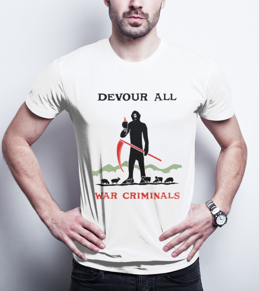 Cyclops Polyphemus Greek Mythology Devour All War Criminals T-Shirt