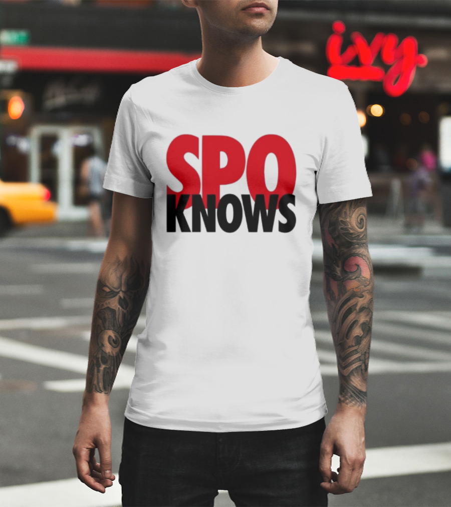 SPO Knows 2025 T-Shirt