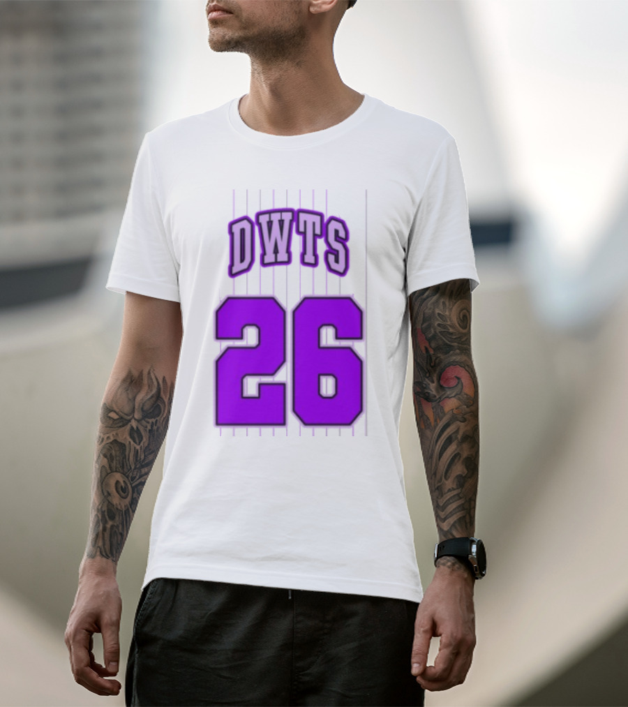 Dancing With The Stars DWTS Glitter Games 26 Jersey T-Shirt
