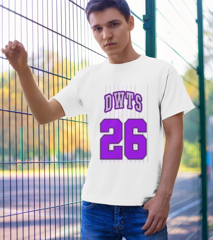 Dancing With The Stars DWTS Glitter Games 26 Jersey T-Shirt