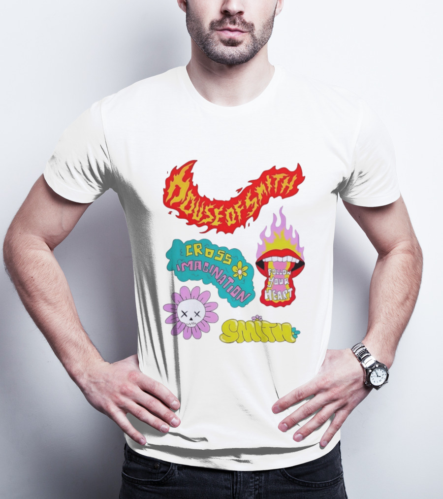 House Of Smith Cross Imagination Follow Your Heart Smith T-Shirt