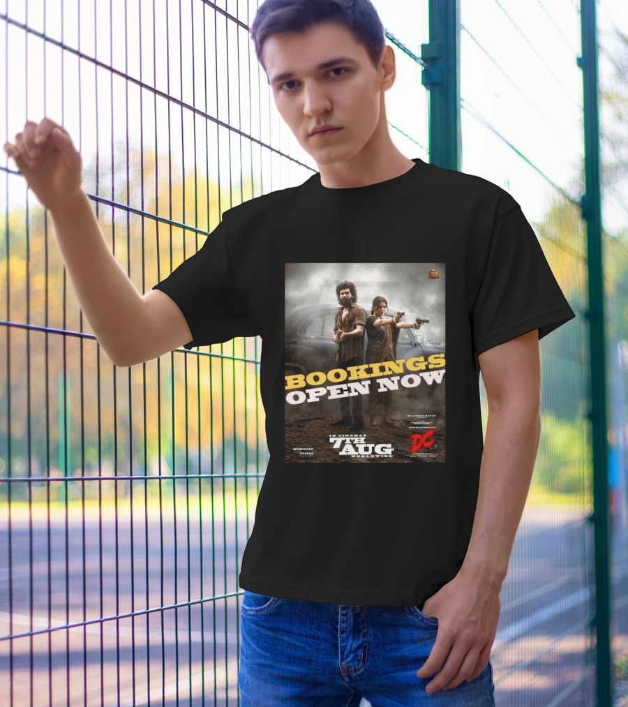 Bookings Open Now For DC In Cinema 7th Aug Worldwide T-Shirt
