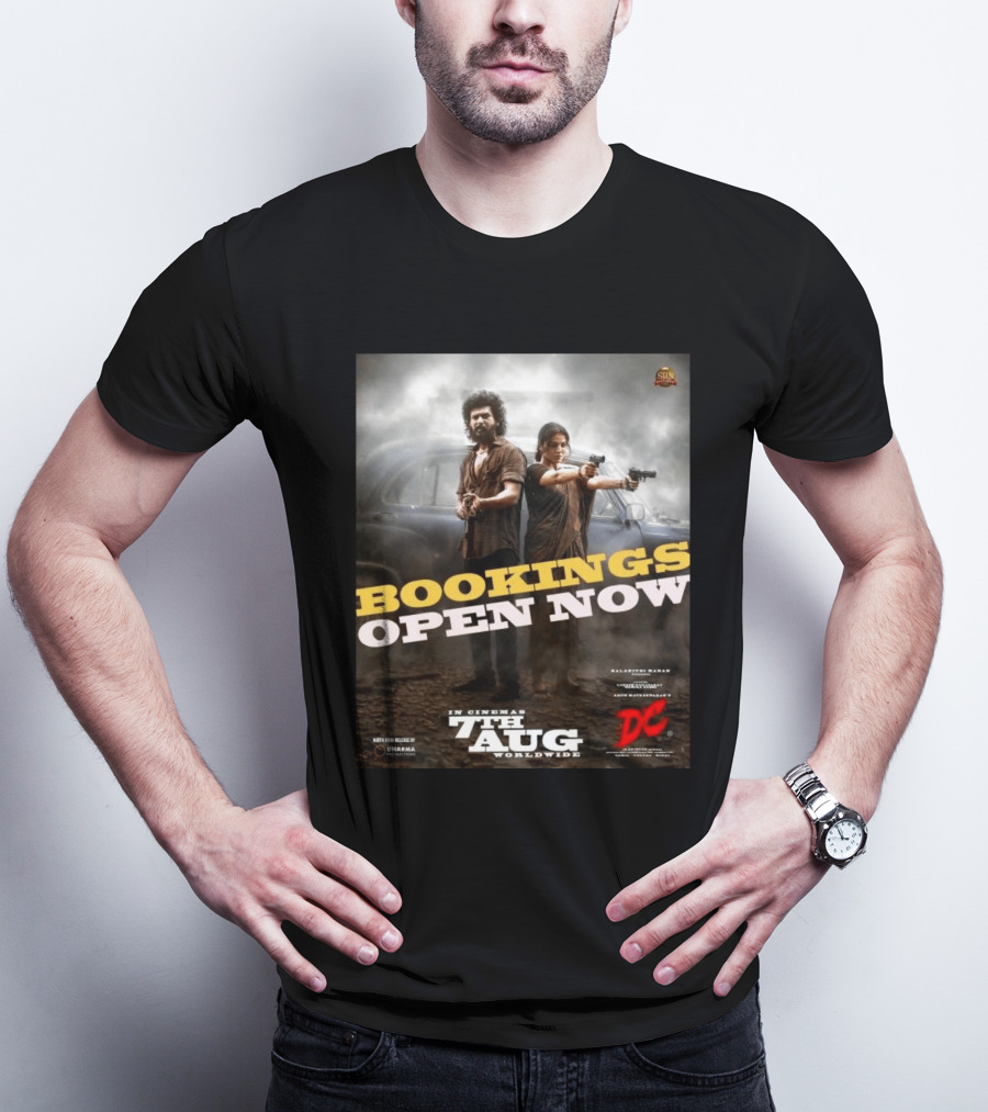 Bookings Open Now For DC In Cinema 7th Aug Worldwide T-Shirt