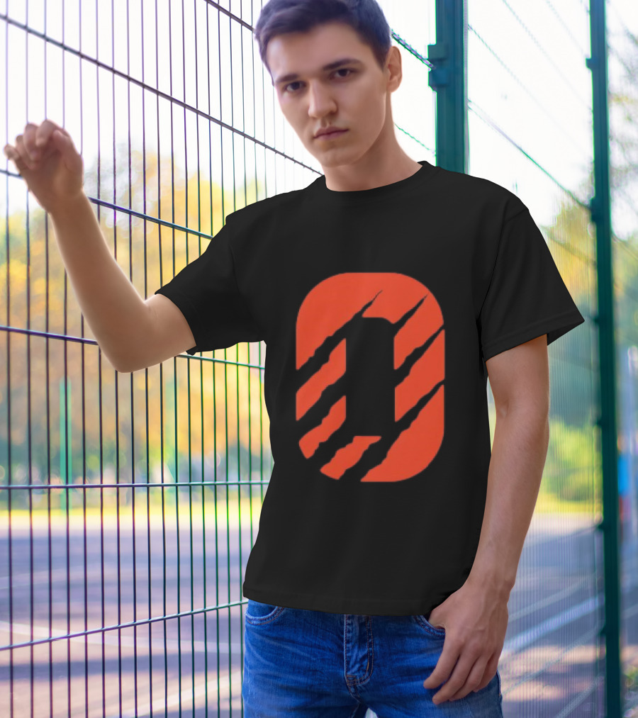 Cincinnati Bengals Clawed Stripes T-Shirt
