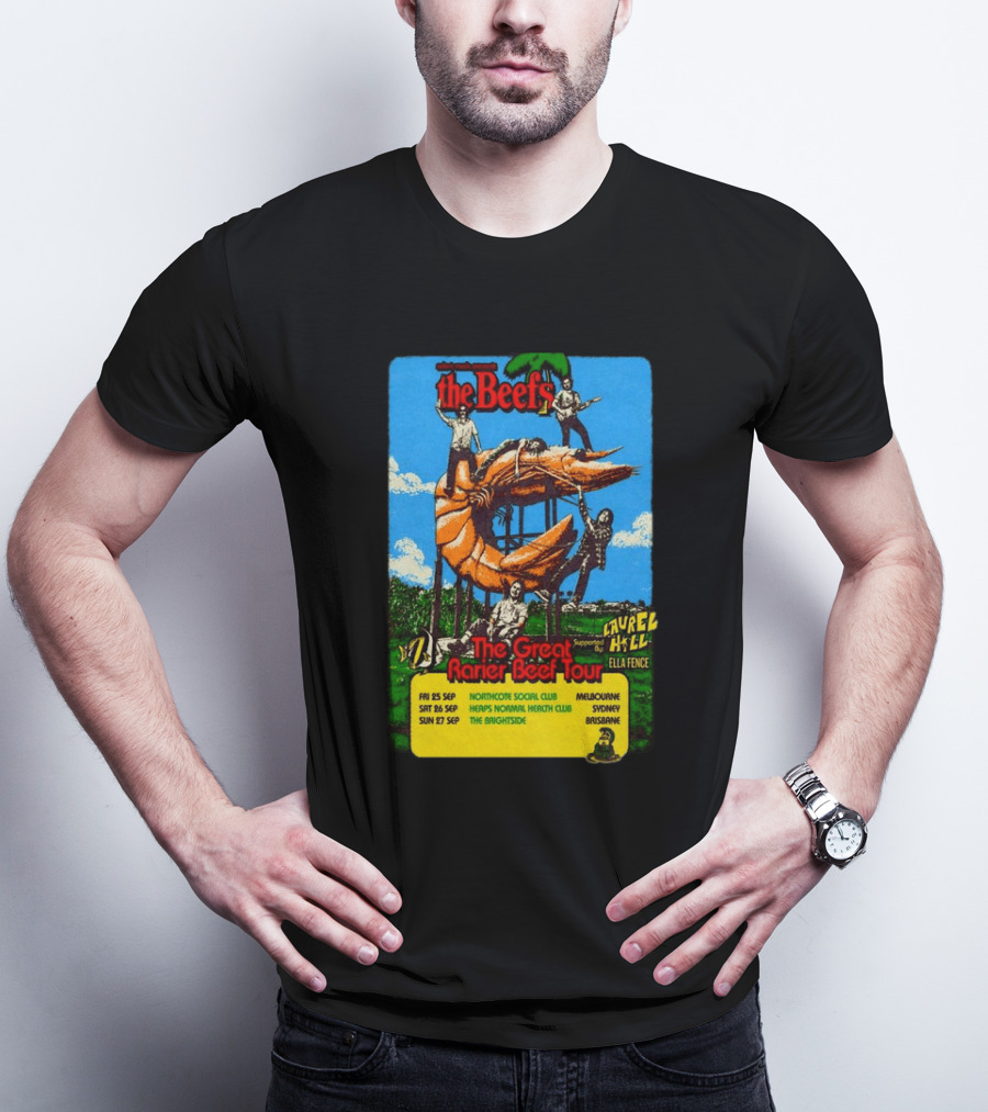 The Beefs 2026 The Great Rarier Beef Tour Melbourne Sydney Brisbane T-Shirt