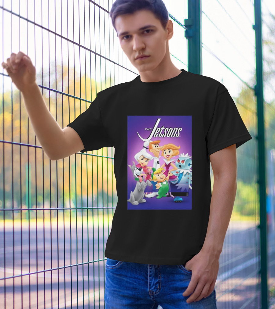 The Jetsons Family 2062 Animation Characters T-Shirt
