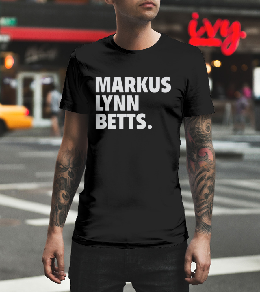 Markus Lynn Betts Los Angeles Dodgers Baseball T-Shirt
