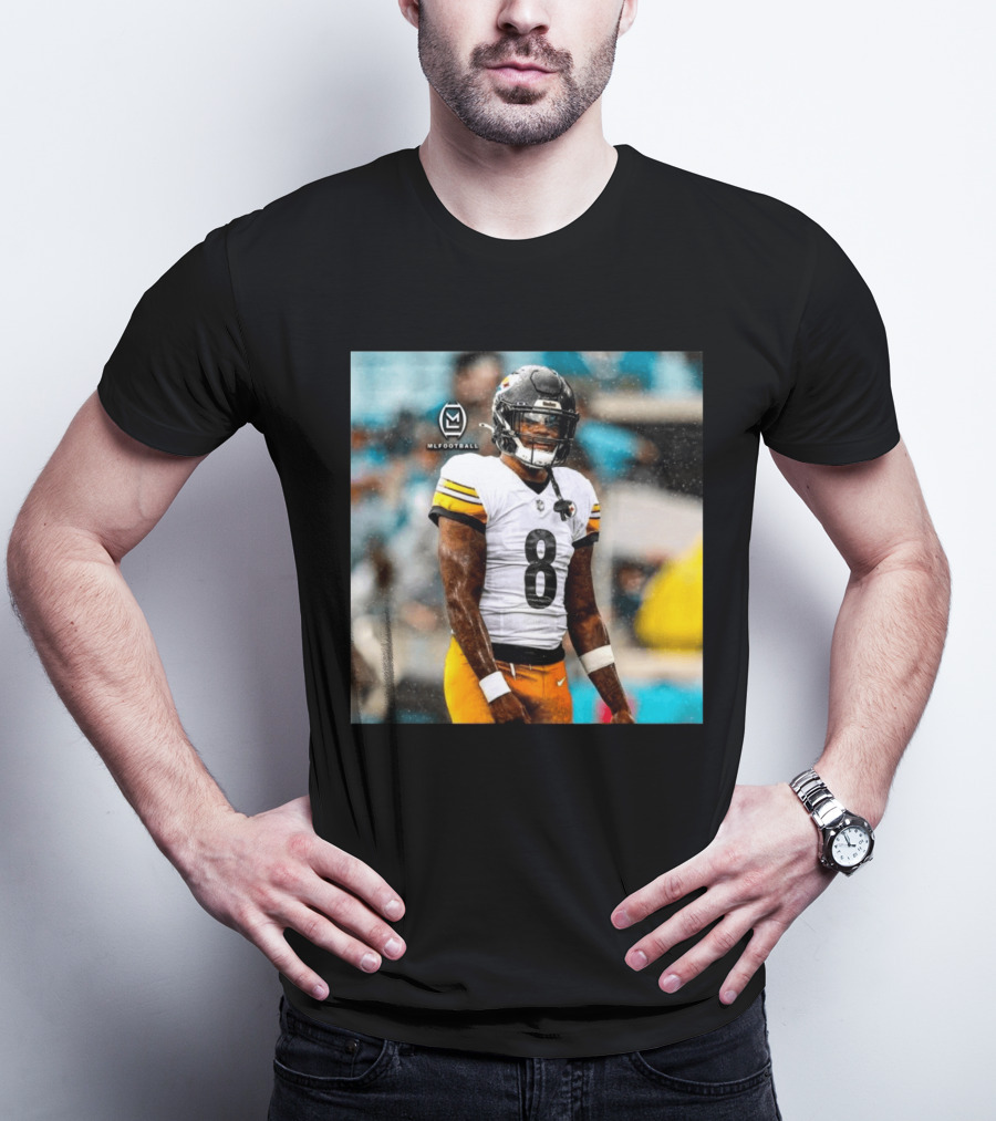 Lamar Jackson MLFootball 2026 Number 8 Football Player T-Shirt