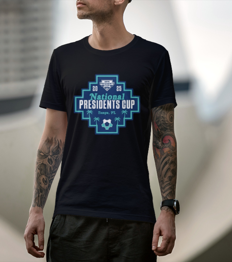 USYS National Presidents Cup 2025 Tampa FL Soccer Event T-Shirt