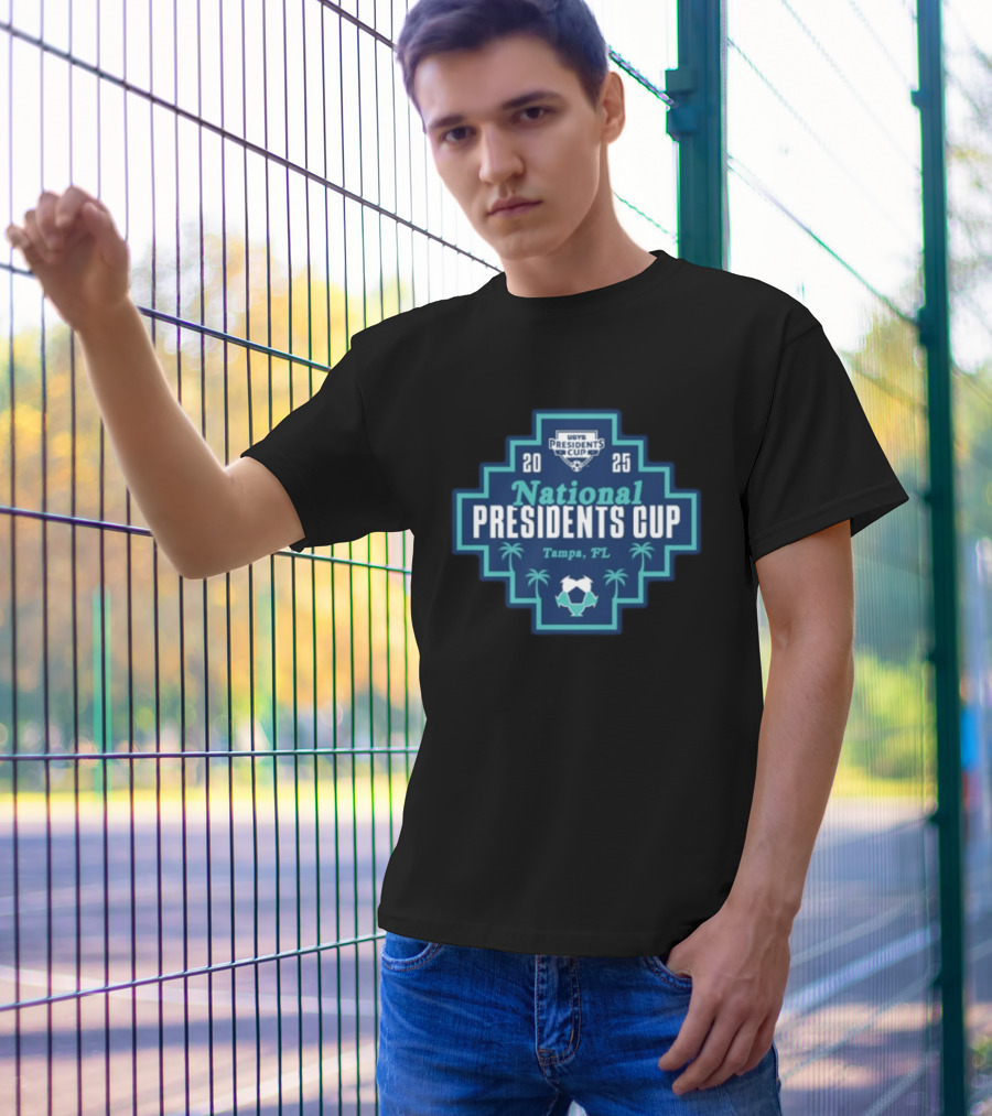USYS National Presidents Cup 2025 Tampa FL Soccer Event T-Shirt